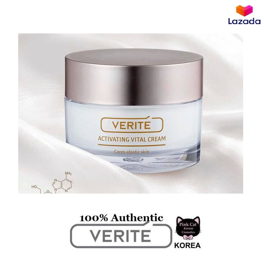 Korean Cosmetics VERITE Activating Vital Cream 50ml | Lazada PH