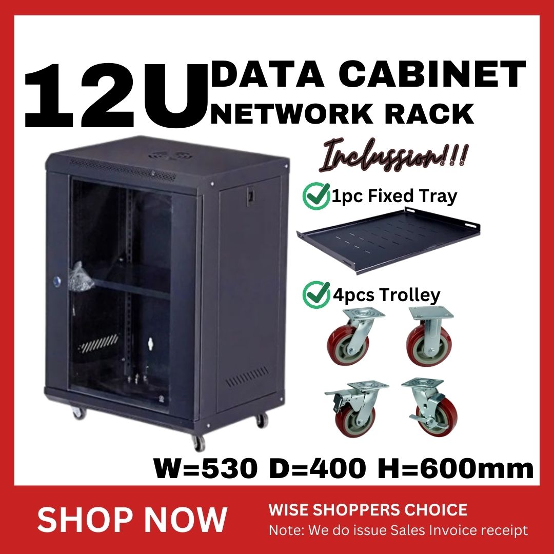 12U DATA RACK CABINET, Data rack, Network rack, Server data rack ...