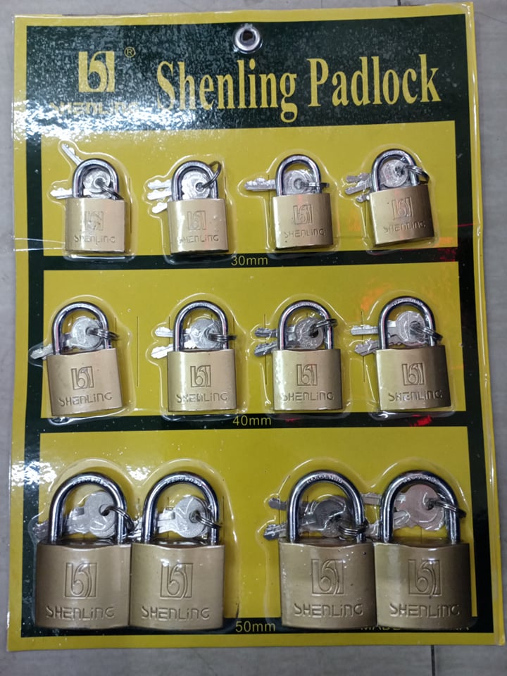 Shenling Padlock Heavy Duty 30mm/40mm/50mm per pc | Lazada PH