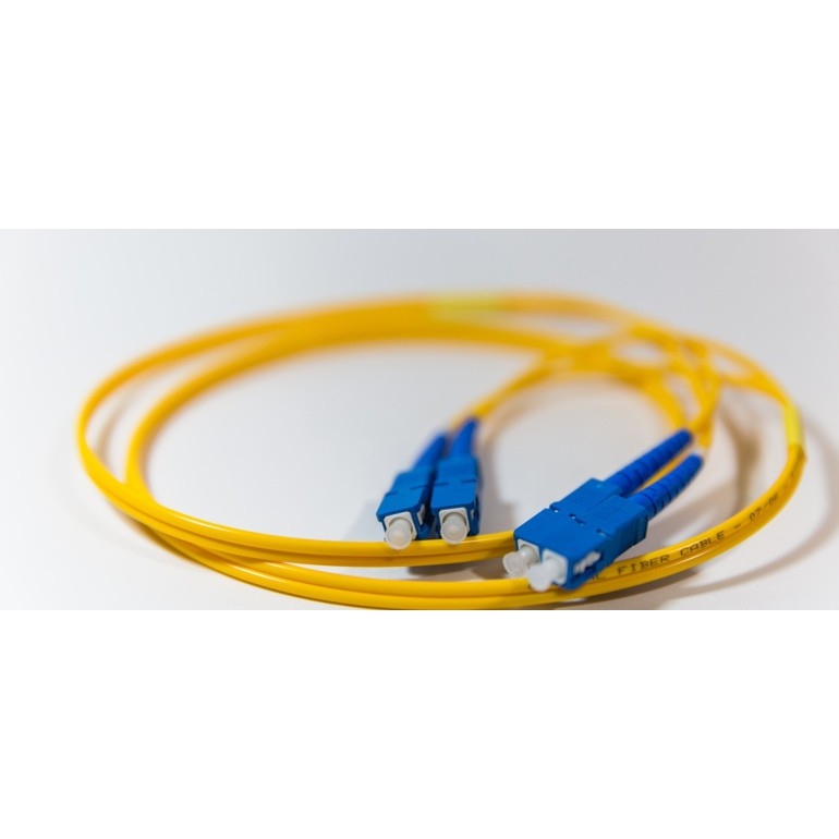 【COD】 Allan 3M Fiber Optic Cable PLDT Router extension Jumper SC/UPC-SC ...