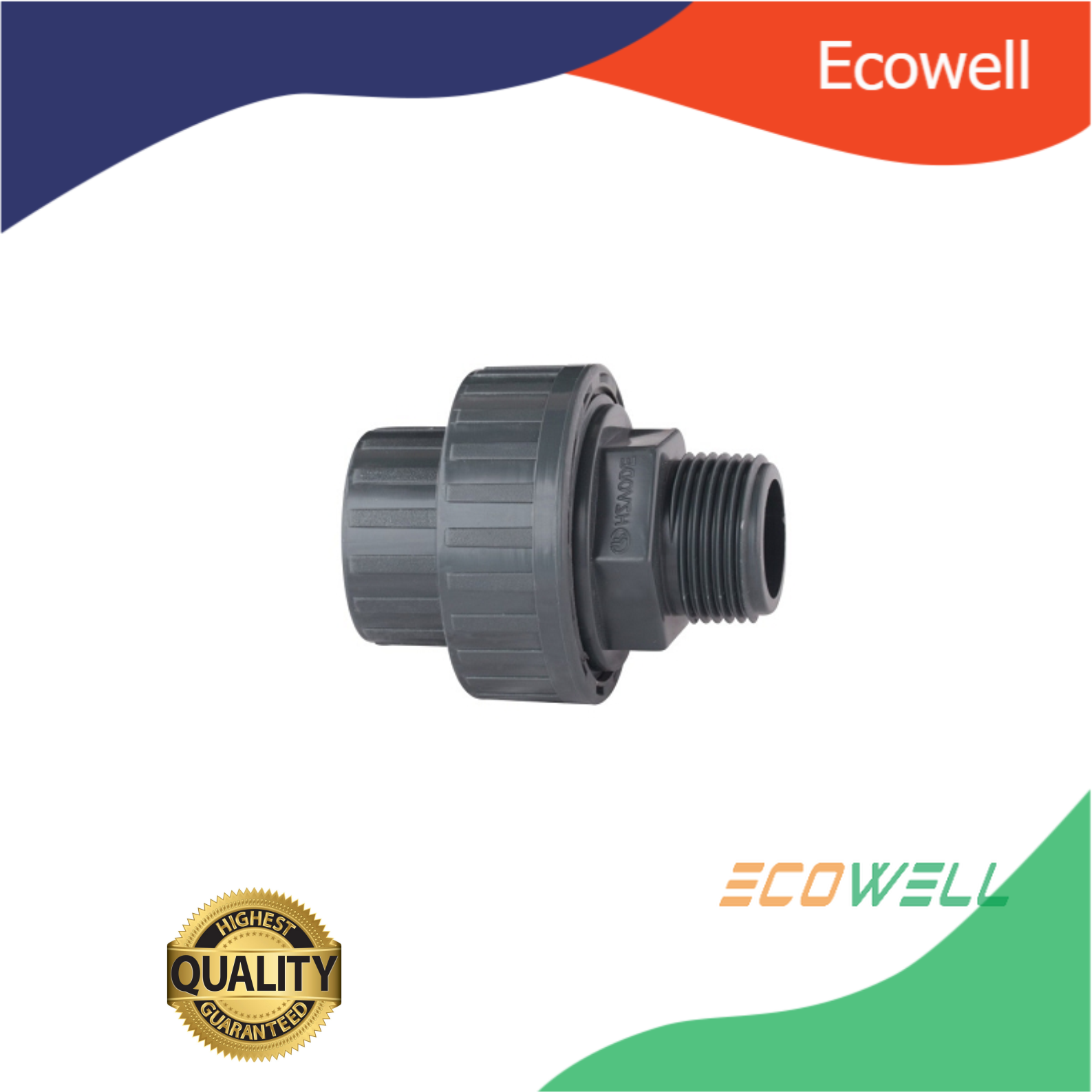 UPVC Male Threaded Union Patente 1/2"~1" | Lazada PH