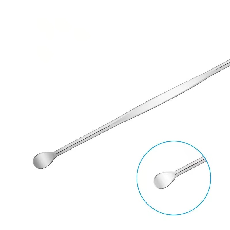 1pcs Stainless Steel Silver Ear Pick Wax Remover Curette Ear Scoop ...