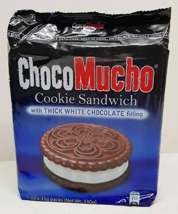 Choco Mucho Cookie Sandwich with Thick White Chocolate Filling (3 x 330 ...