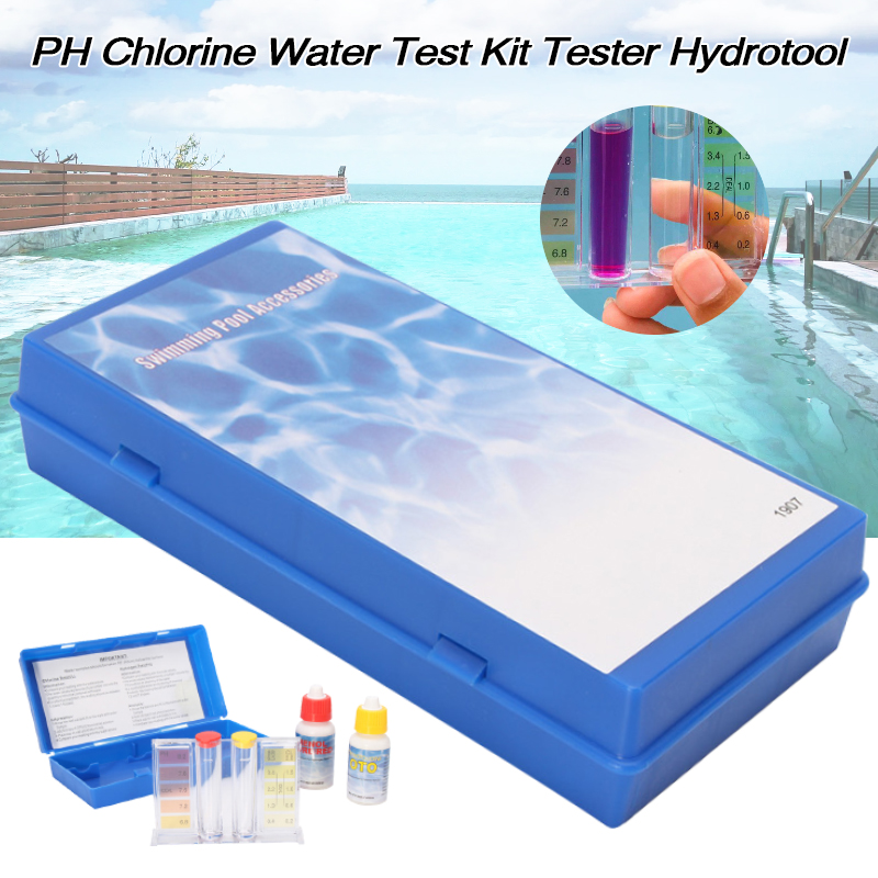 PH detection box swimming pool equipment water inspection box water ...