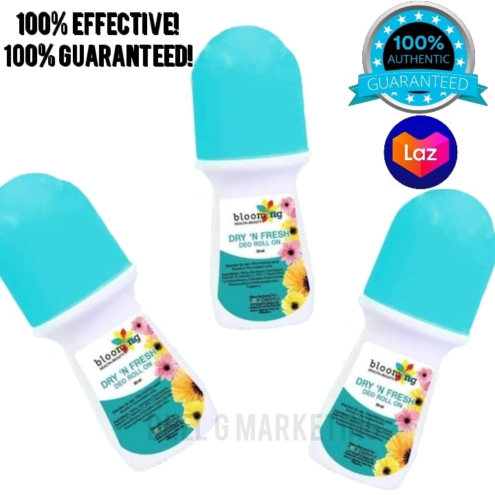 3 pcs Blooming Deo Fresh Roll On | Lazada PH