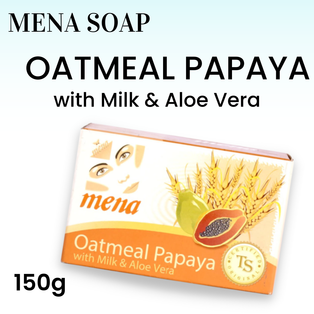 SoapStar Soap Whitening Smooth Skin Anti aging Mena Oatmeal Papaya with ...