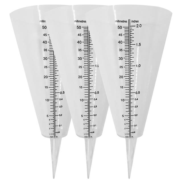 Gauge Rain Measuring Rainfall Water Tube Meter Sprinkler Stake Cuptest ...