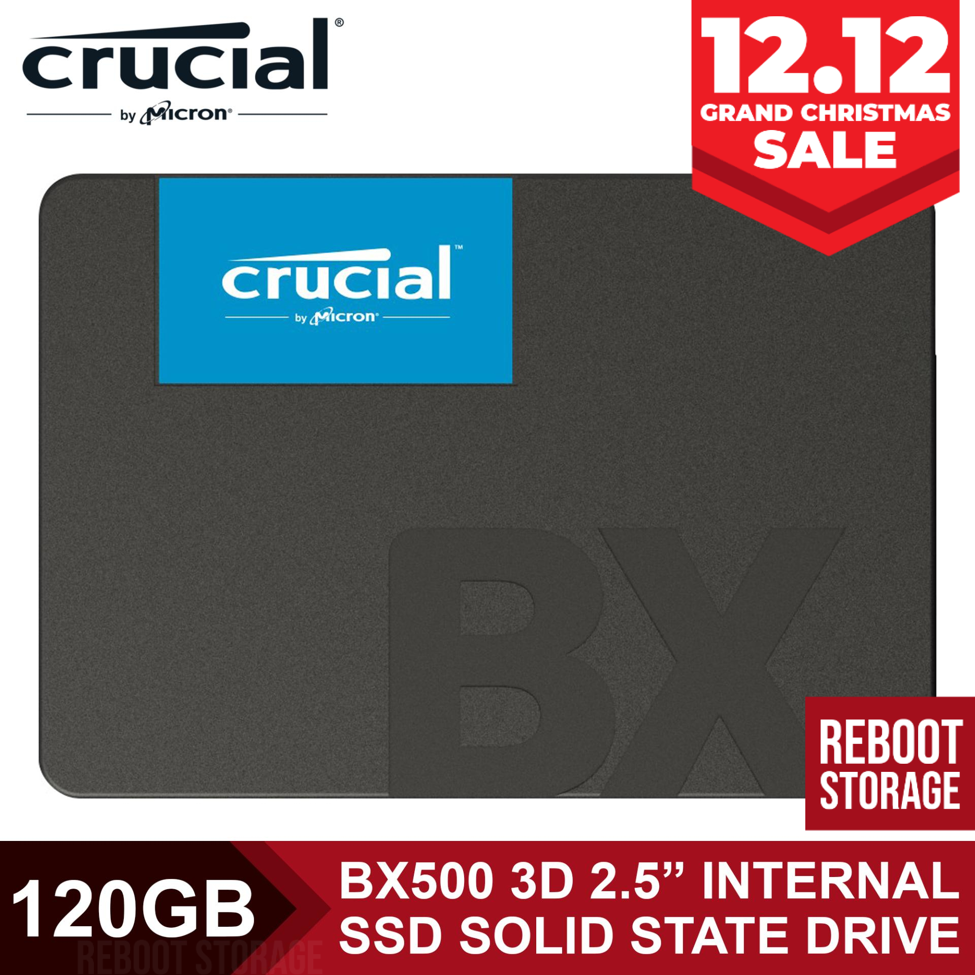 Crucial BX500 120GB SSD 3D NAND SATA 2.5" Solid State Drive ...