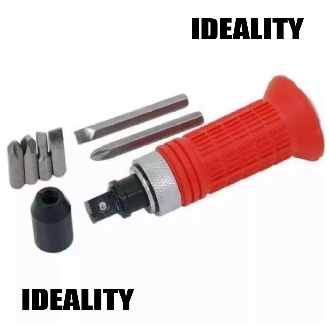 Impact Driver Heavy Duty 1/2'' Manual with 6 bits Screwdriver Set ...