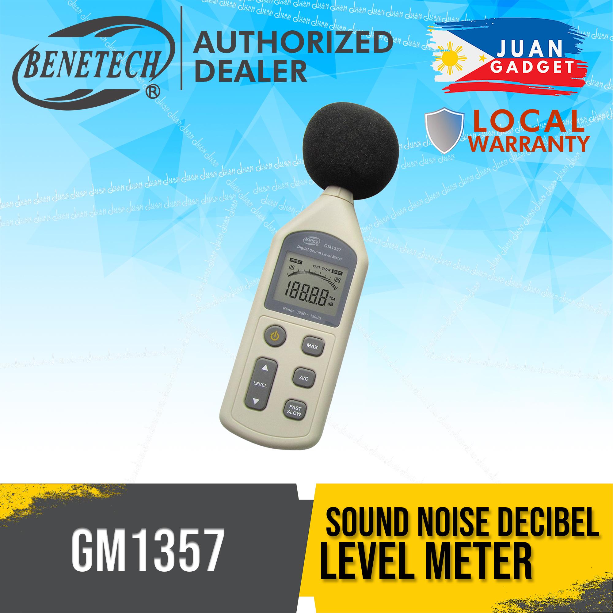 Benetech GM1357 30 ~ 130 dB Decibel USB Sound Noise Measurement Digital ...
