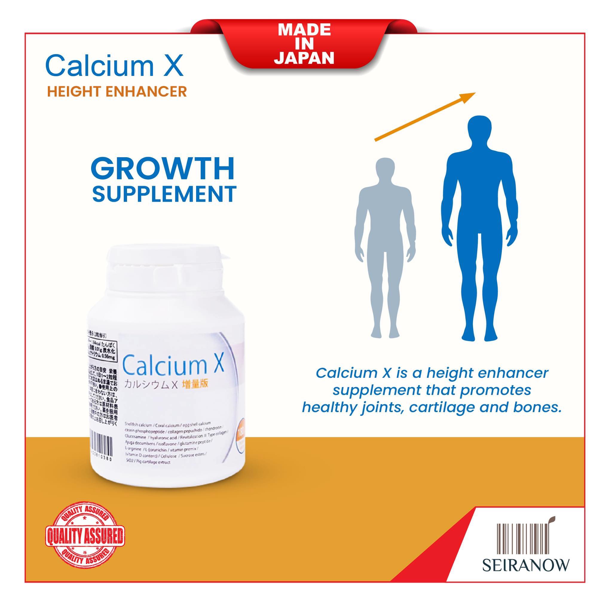 Calcium X Height Enhancer | Supplement. | Lazada PH