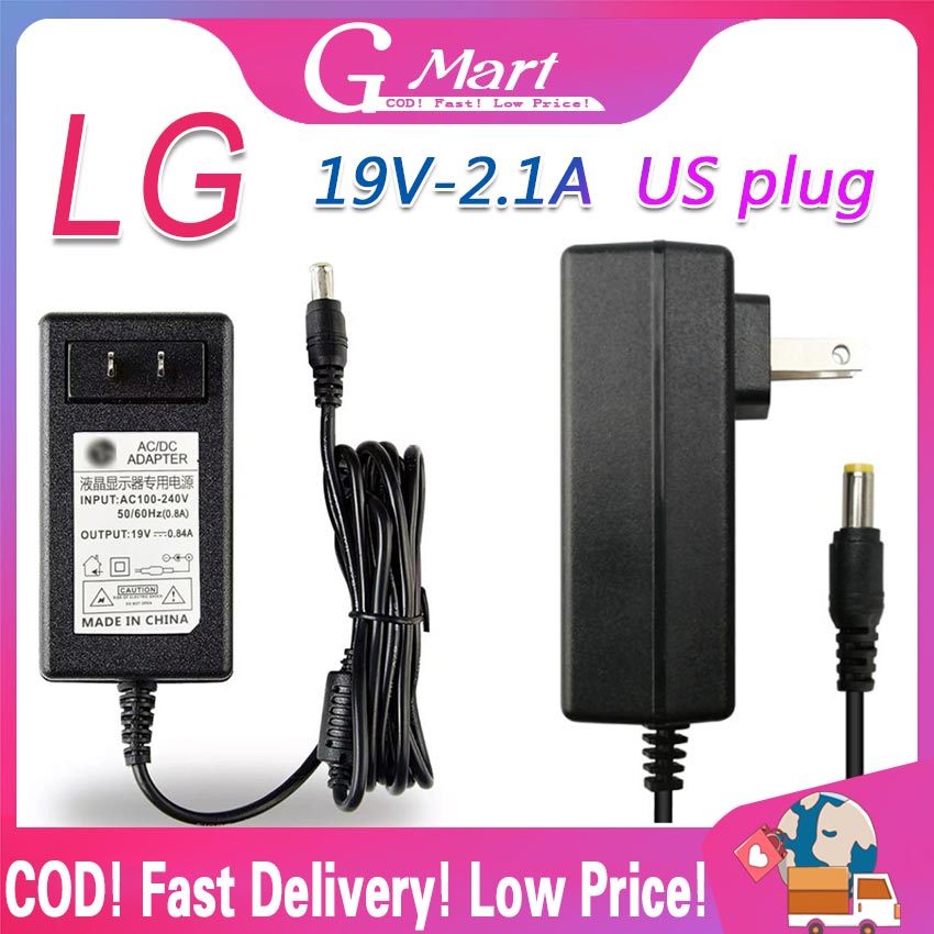 AC / DC Adapter DC 19V2.1A 100-240V Converter Power Adaptor Power ...