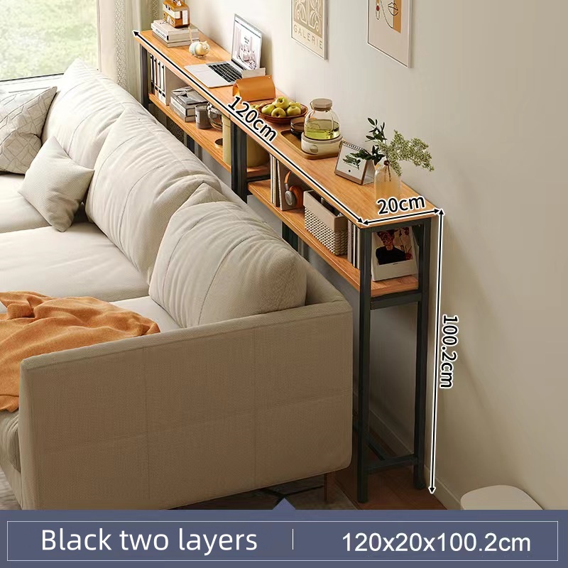 Long Side Table Narrow Shelf Behind Sofa Long Table Bedroom Narrow Long ...