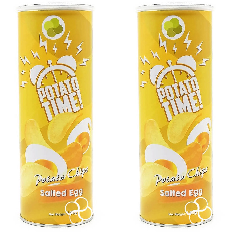 Potato Time! Potato Chips - SALTED EGG FLAVOR (2 x 140g) | Lazada PH