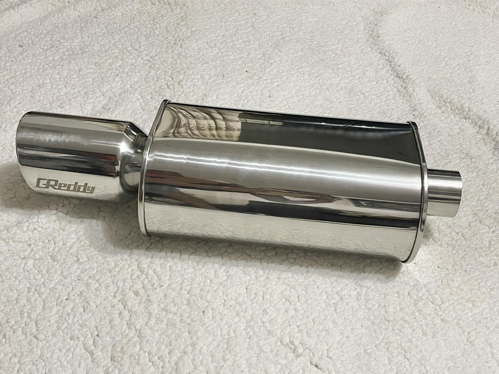 Greddy Stainless Steel Chambered Muffler 2.5" inlet & 4" outlet | Lazada PH