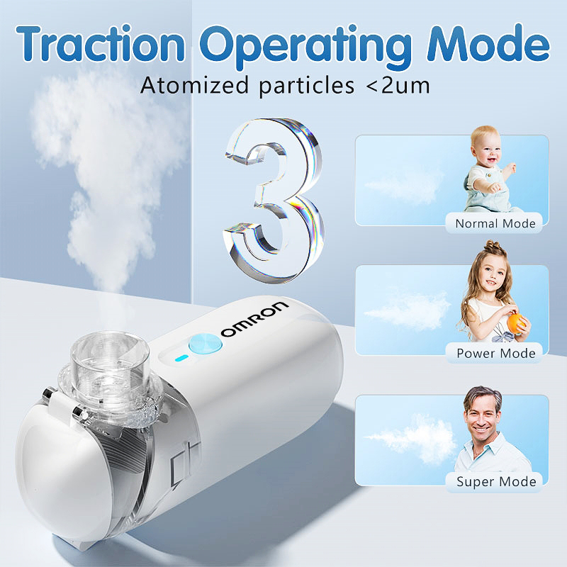 Omron Nebulizer for Asthma Nebulizer Rechargeable Portable and Light ...