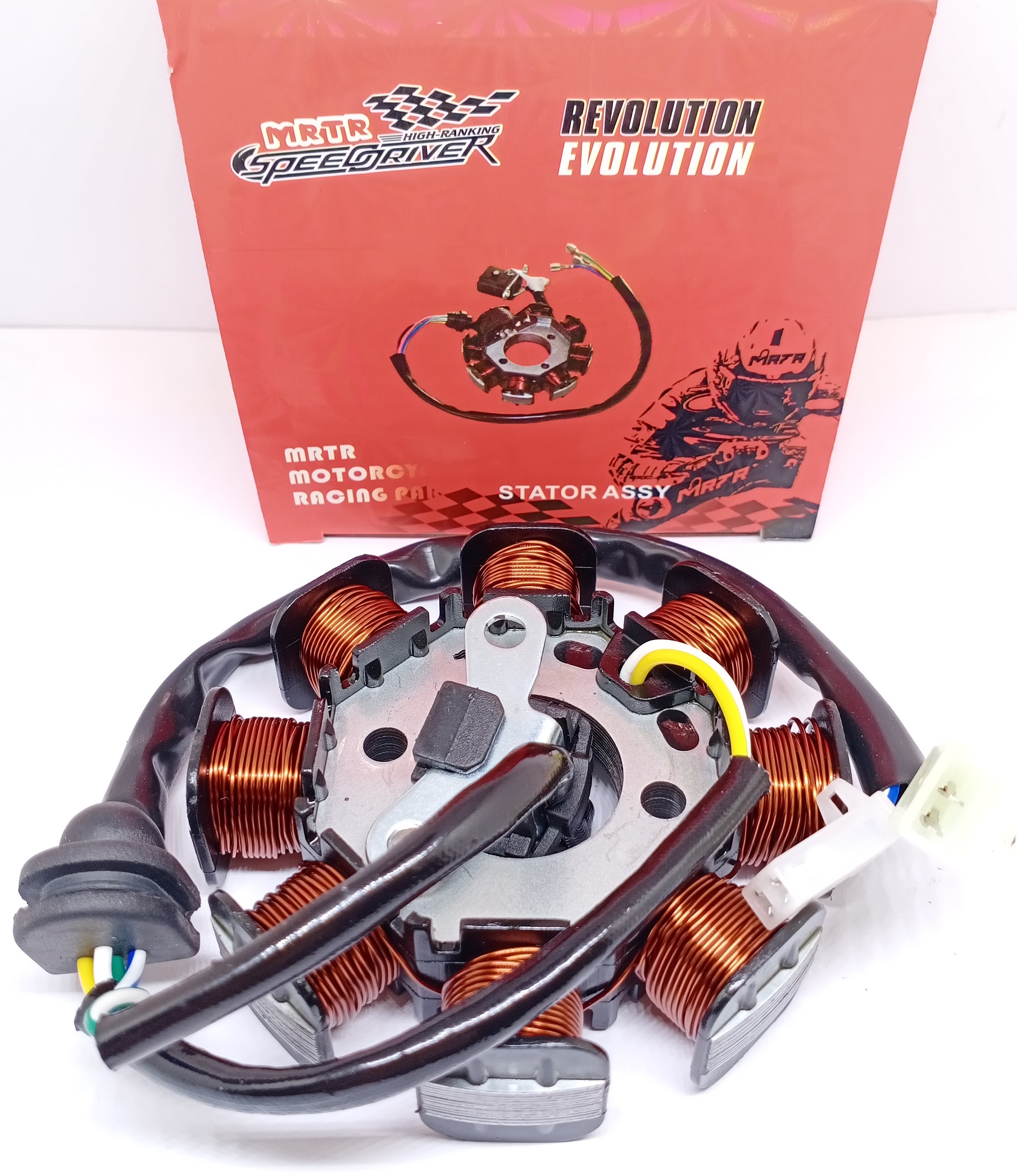 MOTORCYCLE STATOR COIL ASSY - RAIDER 150(4 WIRE) | Lazada PH