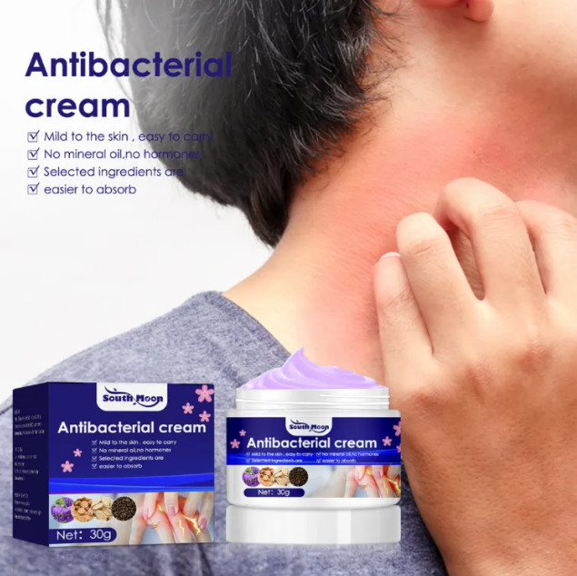 LEGIT! Antibacterial Cream 30g Skin Rash Cream Skin Herbal Psoriasis ...