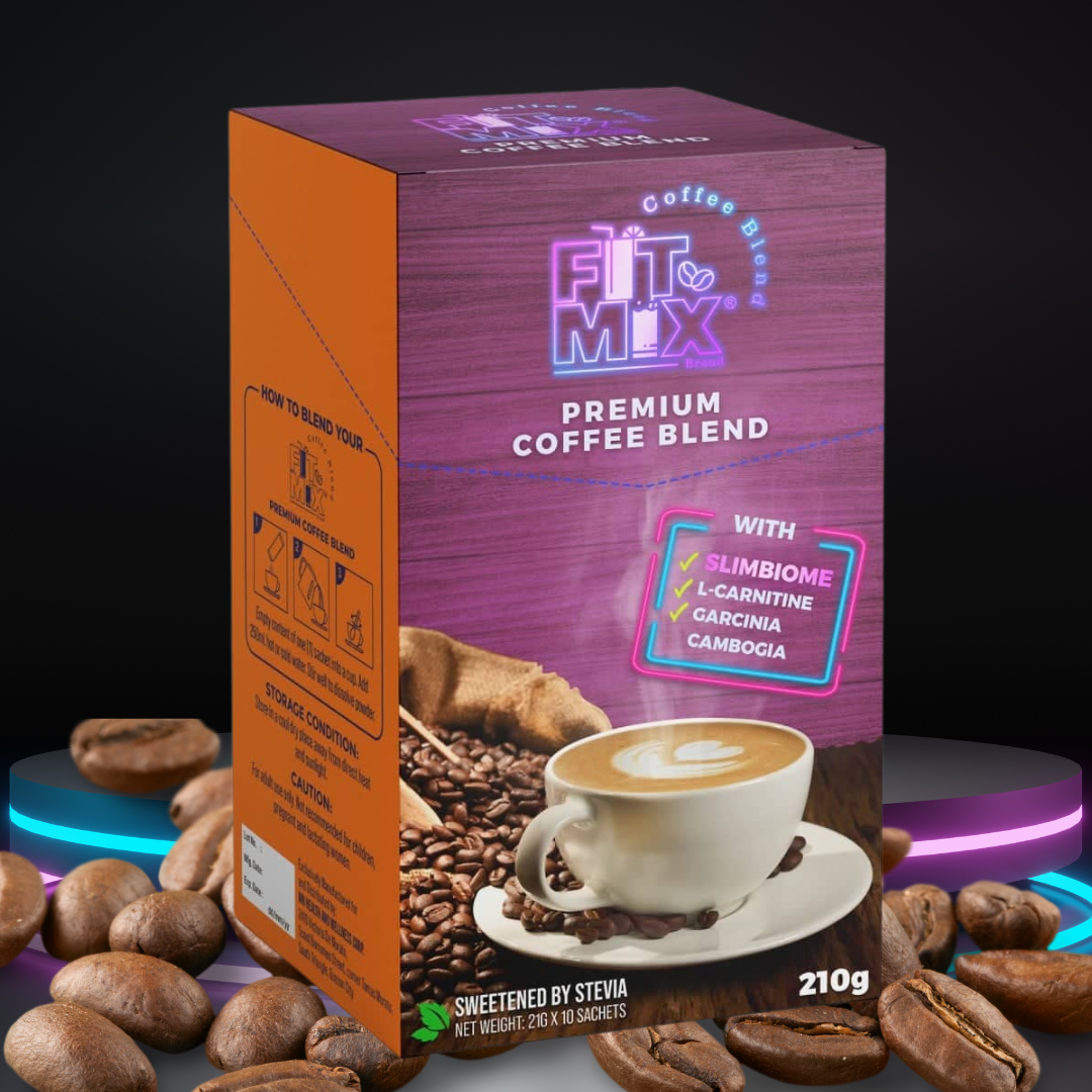 FIT MIX Premium Coffee Blend by Kim Molina | 10 Sachets | Slimming ...