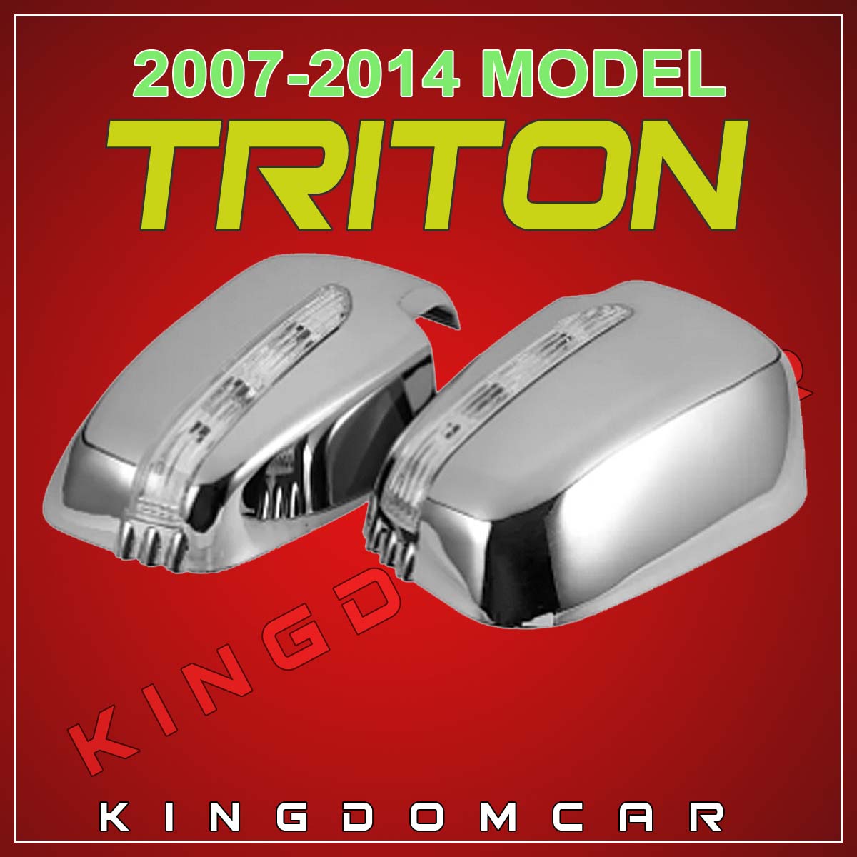 Side Mirror Cover for Strada Triton 2007 - 2014 (With Signal Light ...