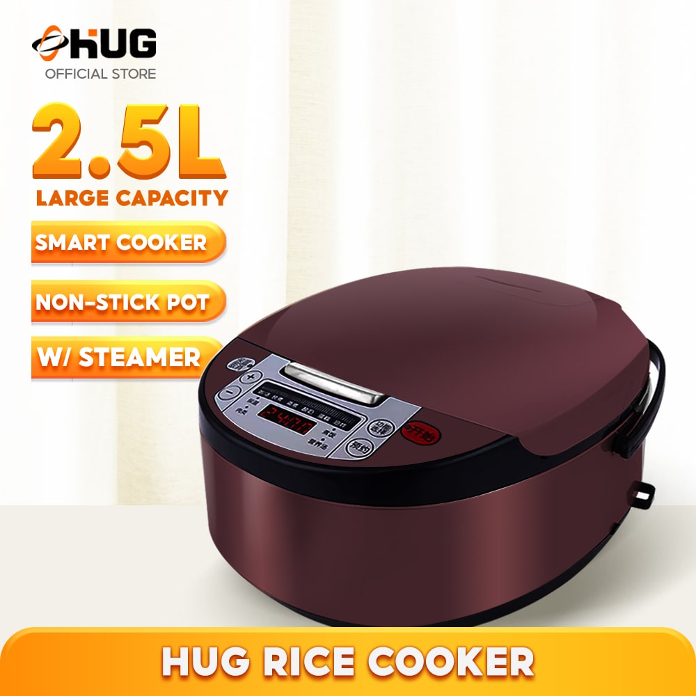 HUG Rice Cooker 2.5L Household Smart Non-stick Pan RC500Z | Lazada PH