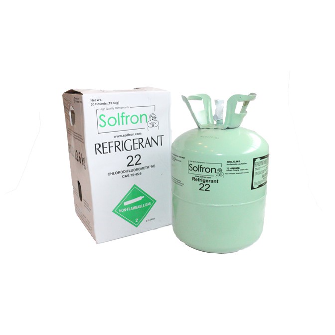 1ROTARY Solfron R22 Refrigerant 13.6kg IC4609 FREON REFRIGERATION AIRCON A/C PARTS AND SUPPLIES ...