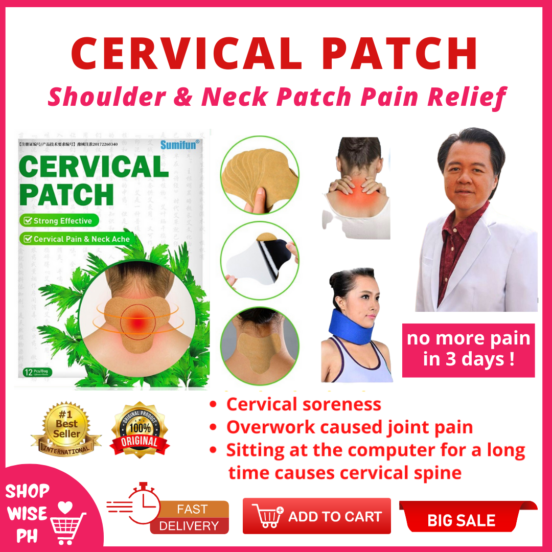 FLASH SALE! 100 % ORIGINAL Cervical Patch Medical Plaster Wormwood ...
