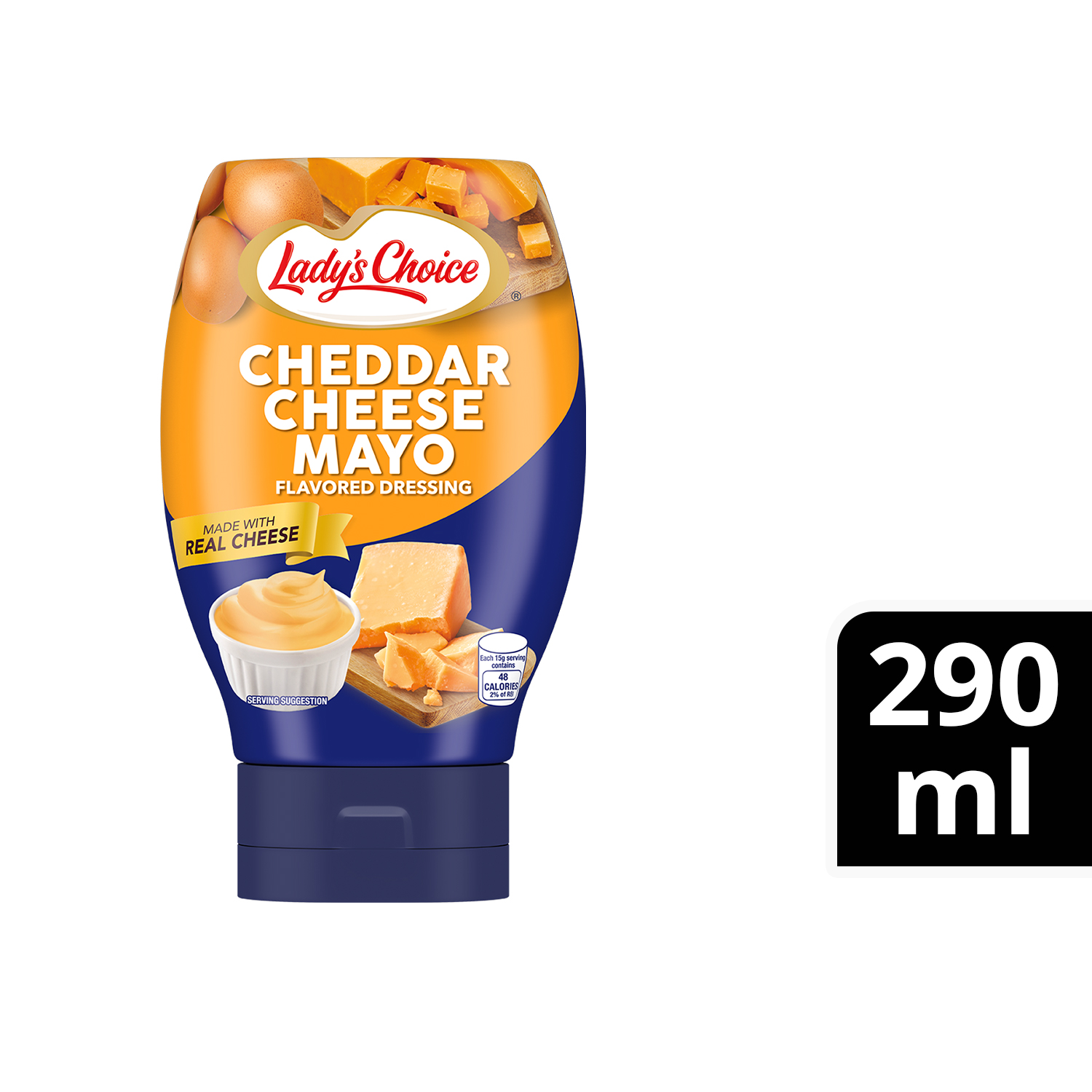 Lady's Choice Flavored Dressing Cheddar Cheese Mayo 290ml | Lazada PH