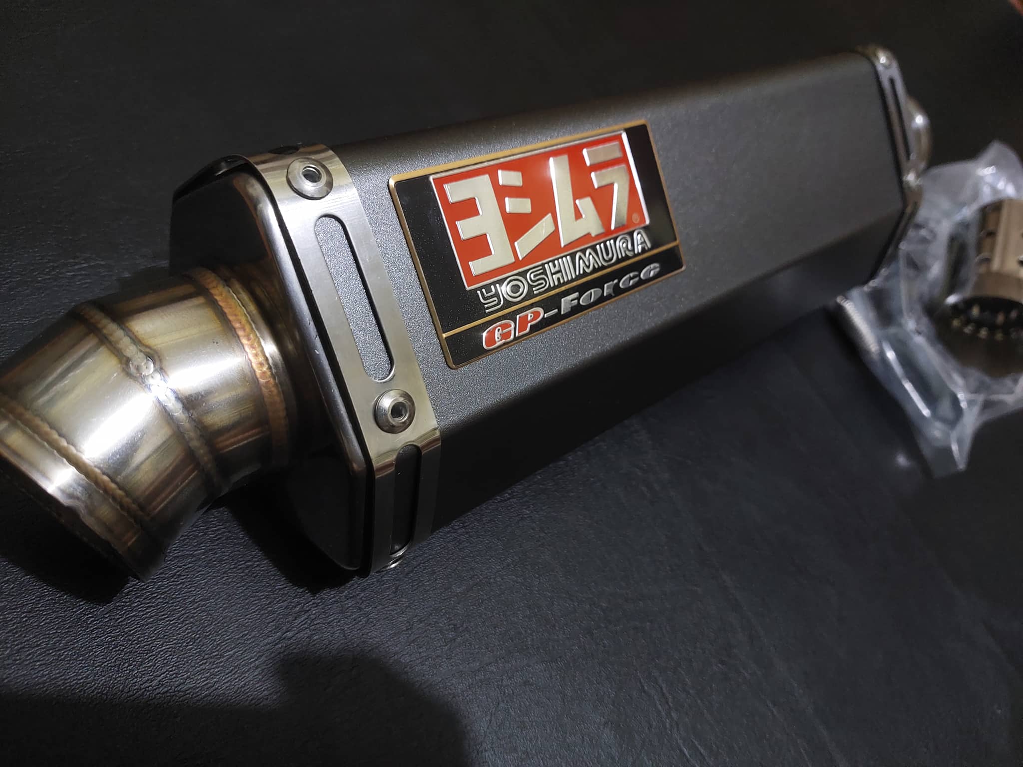 Yoshimura GP force Muffler with Silencer 51mm inlet | Lazada PH