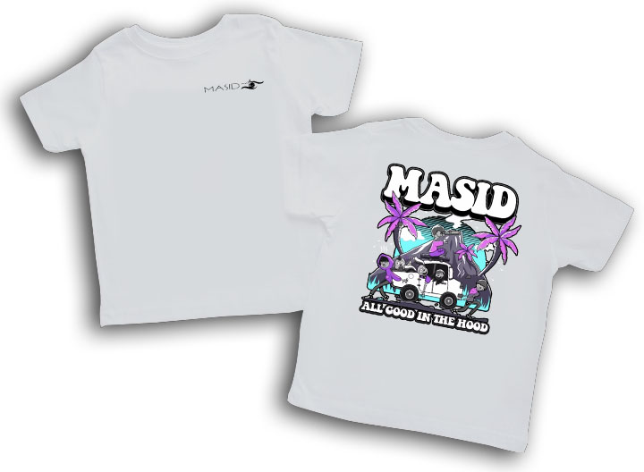 MASID UNISEX T-SHIRT FOR KIDS - ALL GOOD IN THE HOOD | Lazada PH