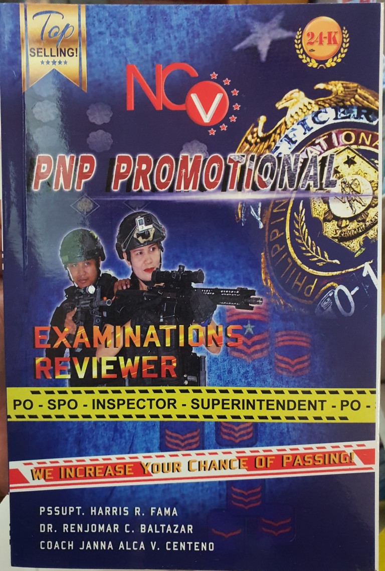 PNP Promotional Examination Reviewer by Harris Fama, Renjomar Baltazar ...