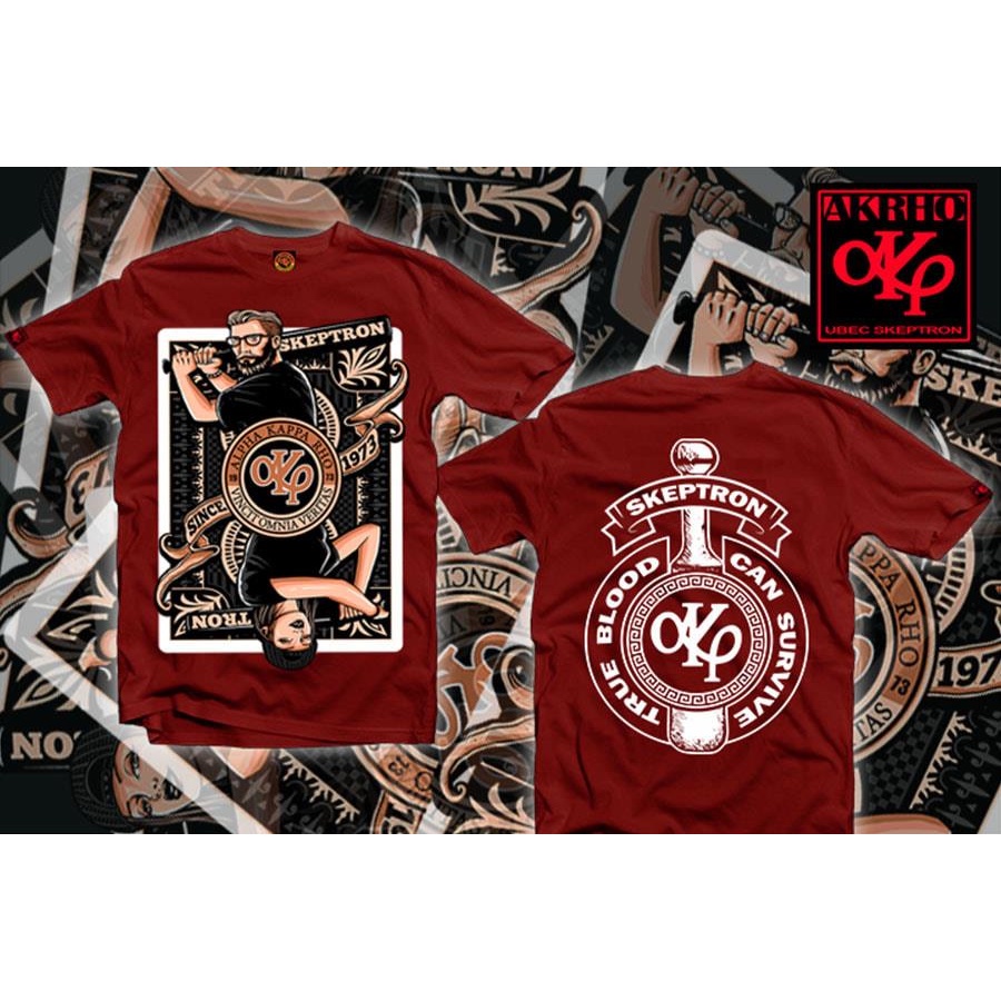 shirtAkrho Frat Shirt Skeptron Design | Lazada PH