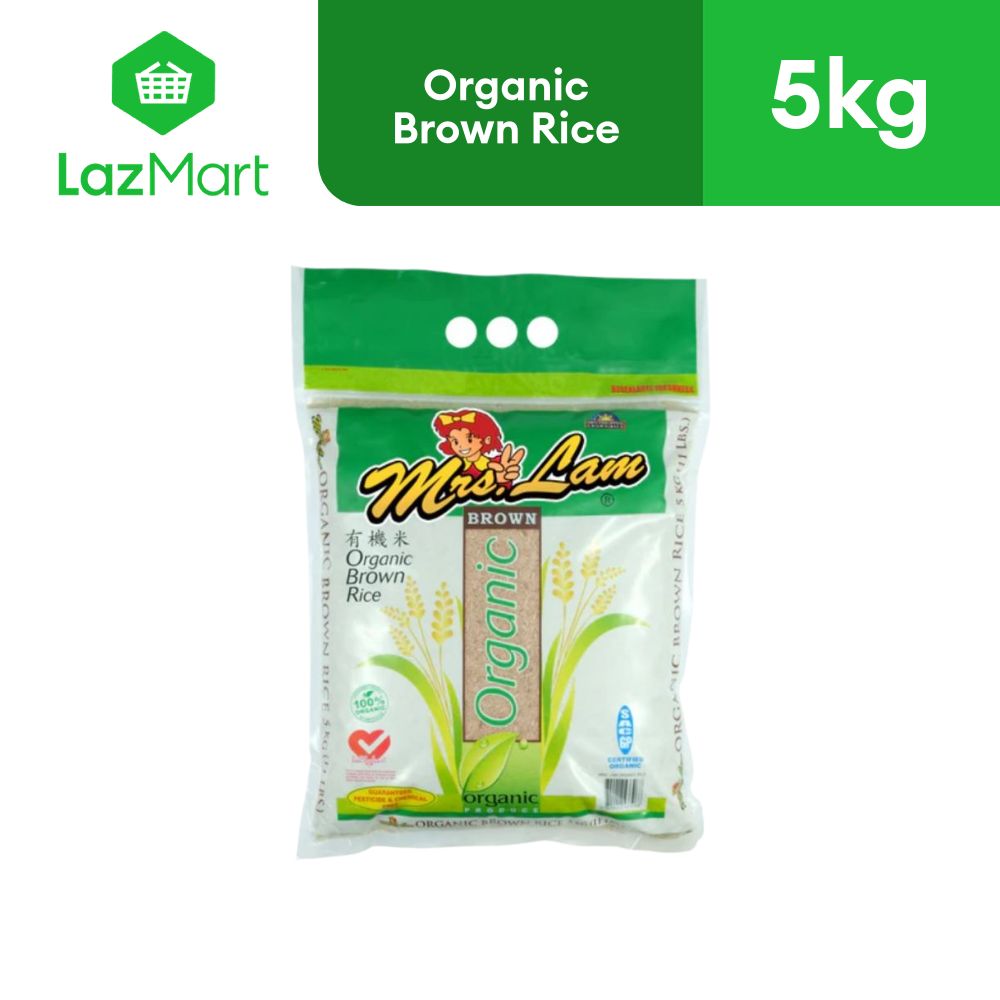 MRS Lam Organic Brown Rice 5KG | Lazada PH