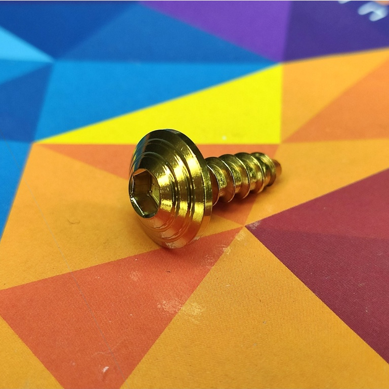 (PER PC) HENG STAINLESS 5X15 MM BODY SCREW / YAMAHA BODY STOCK BOLTS ...