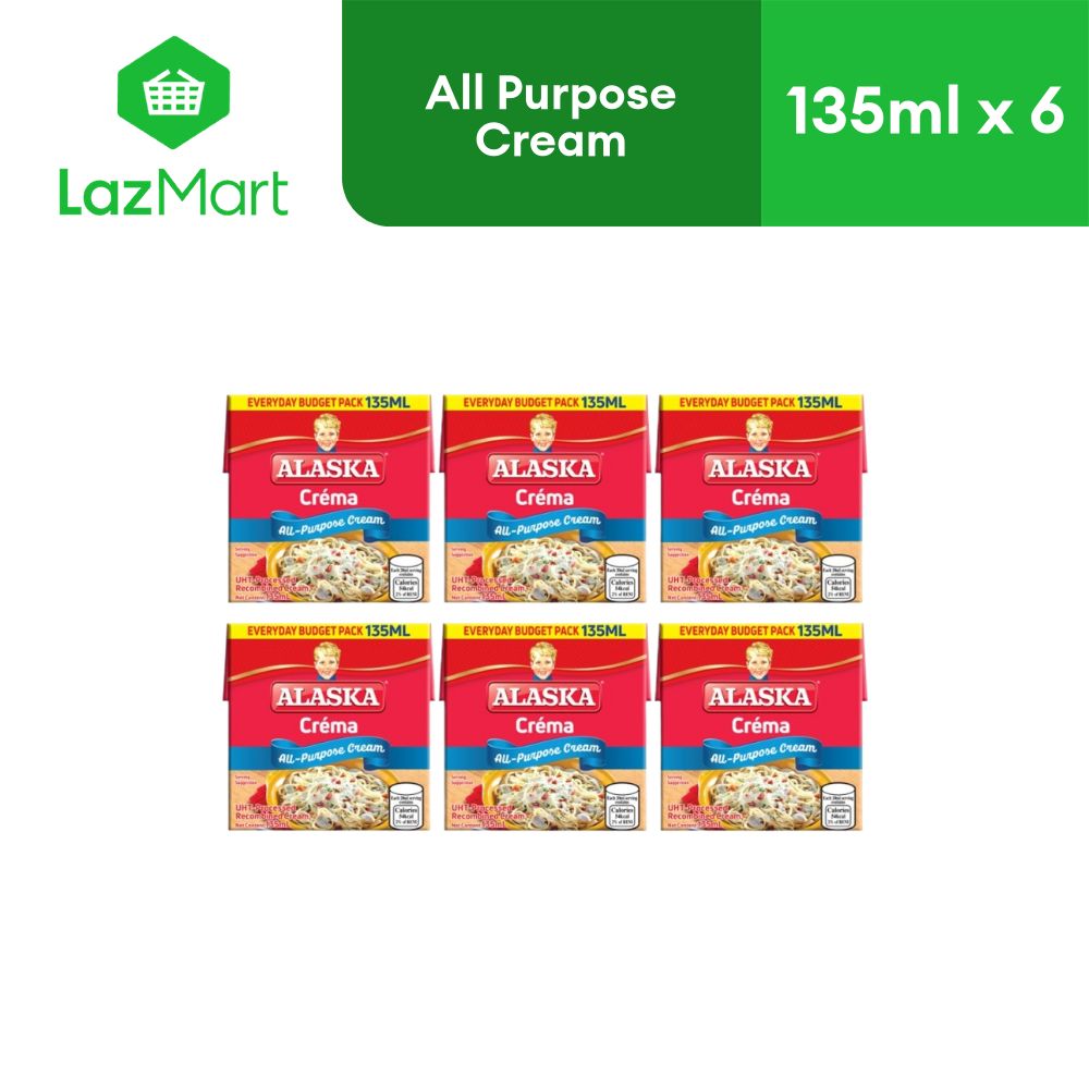 Alaska Crema All Purpose Cream 135ml - Pack of 6 | Lazada PH