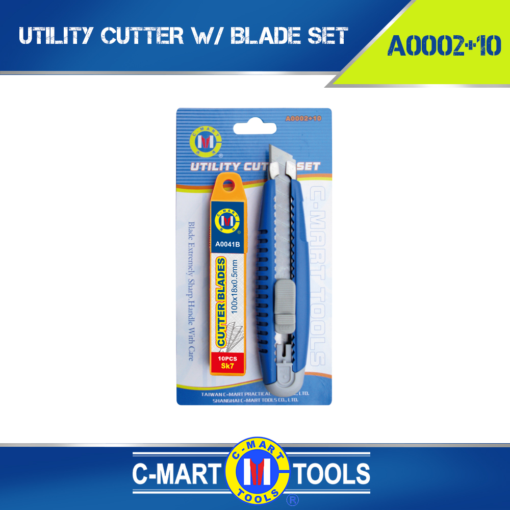 C-MART Cutter with Blade Set A0002+10 | Lazada PH