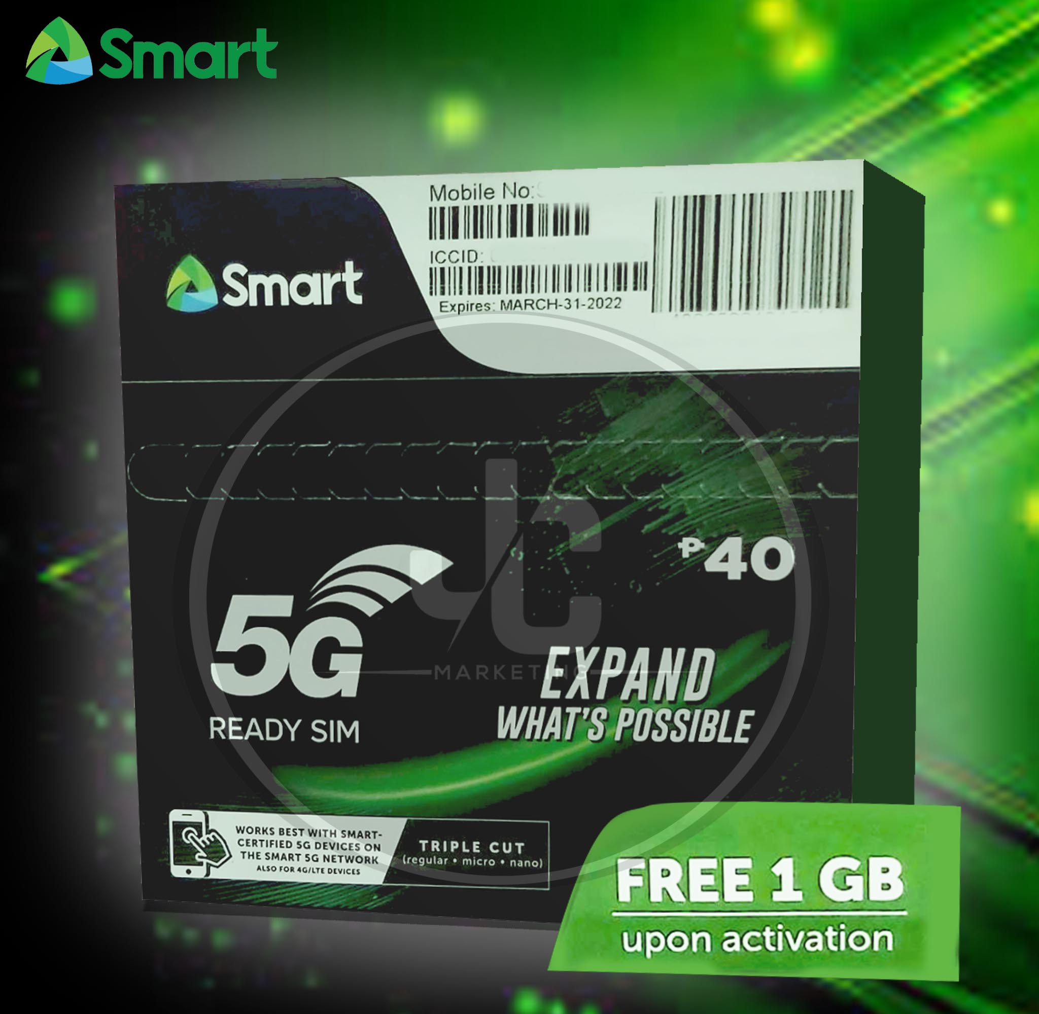 Smart™ Smart 5g LTE Prepaid Sim | Fast Internet| | Lazada PH
