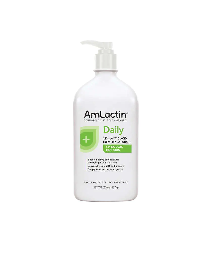 AmLactin Daily Moisturizing Lotion for Dry Skin | Exfoliator and Body ...