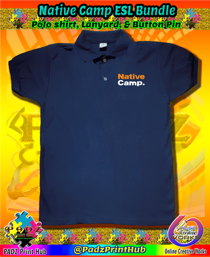 Native Camp ESL Polo Shirt Only | Lazada PH