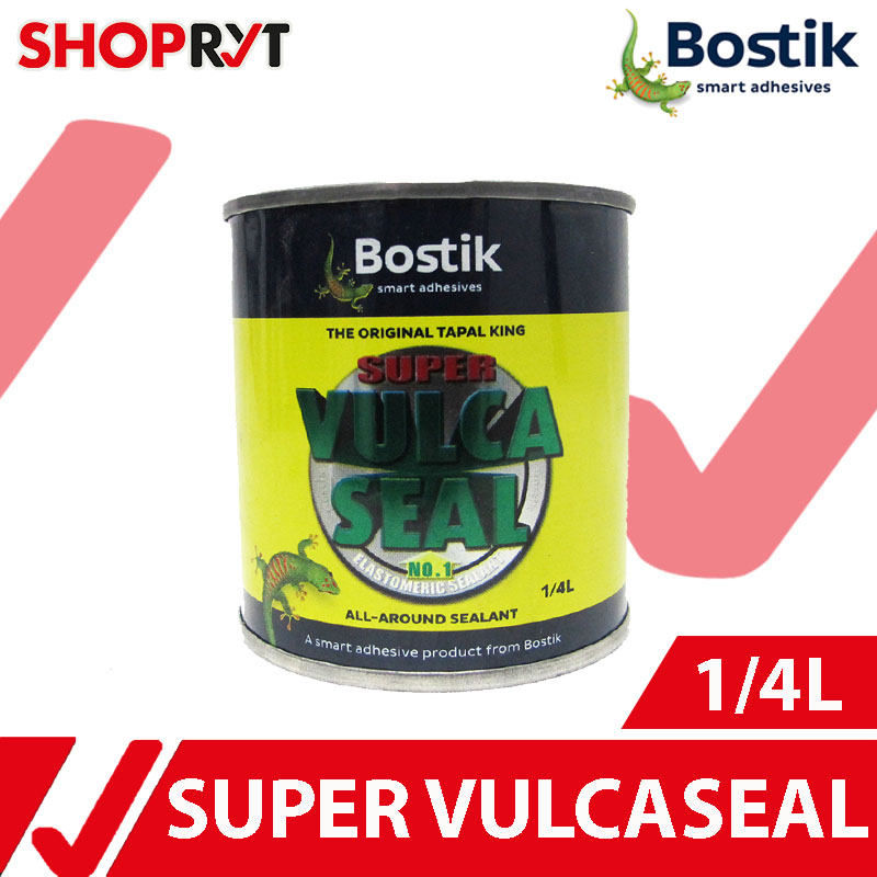 Bostik Vulcaseal Elastomeric Waterproofing Sealant 1/4 Liter Multi ...