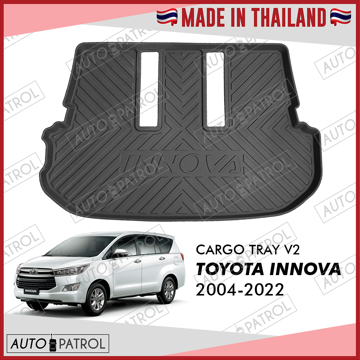 Toyota Innova 2004-2022 Trunk Mat Cargo Tray V1 / V2 | Lazada PH