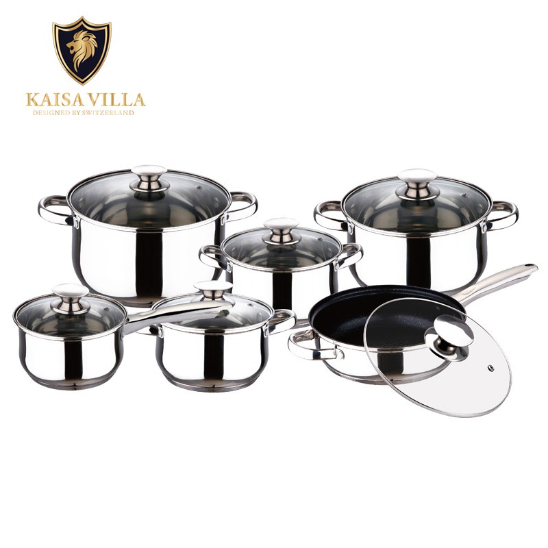 Kaisa Villa cookware set cooking set kitchenwares induction pan non ...