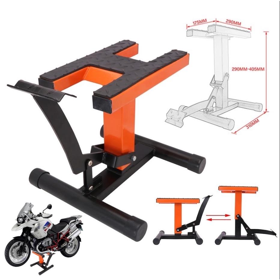 1000LBS Motorcycle Jack Scissor Lift Repair Stand Platform Dirt Bike ...