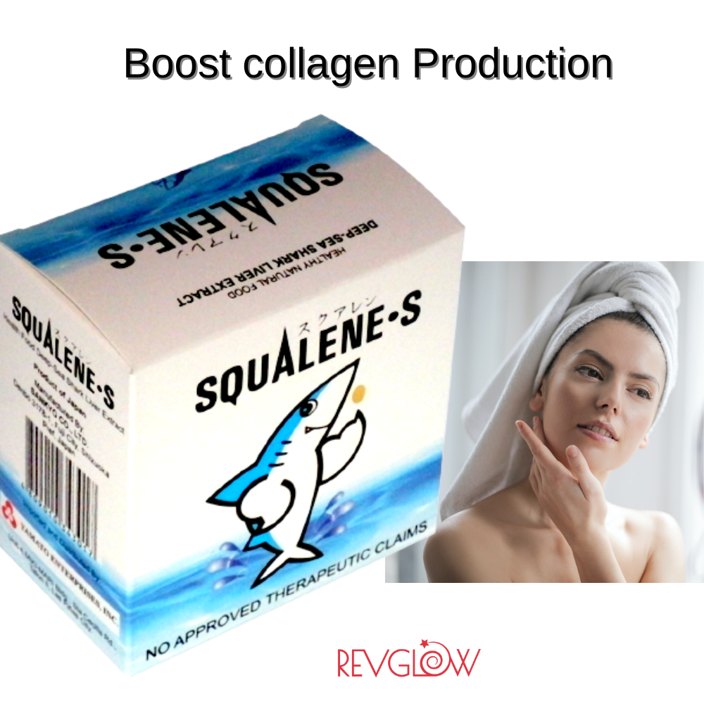 Squalene-S The Original Squalene Liver shark Oil 100 softgels, 450mg of ...