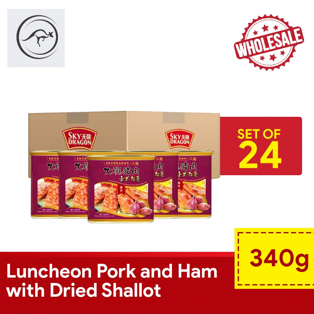 Wholesale Whole Box Sky Dragon Spam Luncheon Pork and Ham with Dried ...