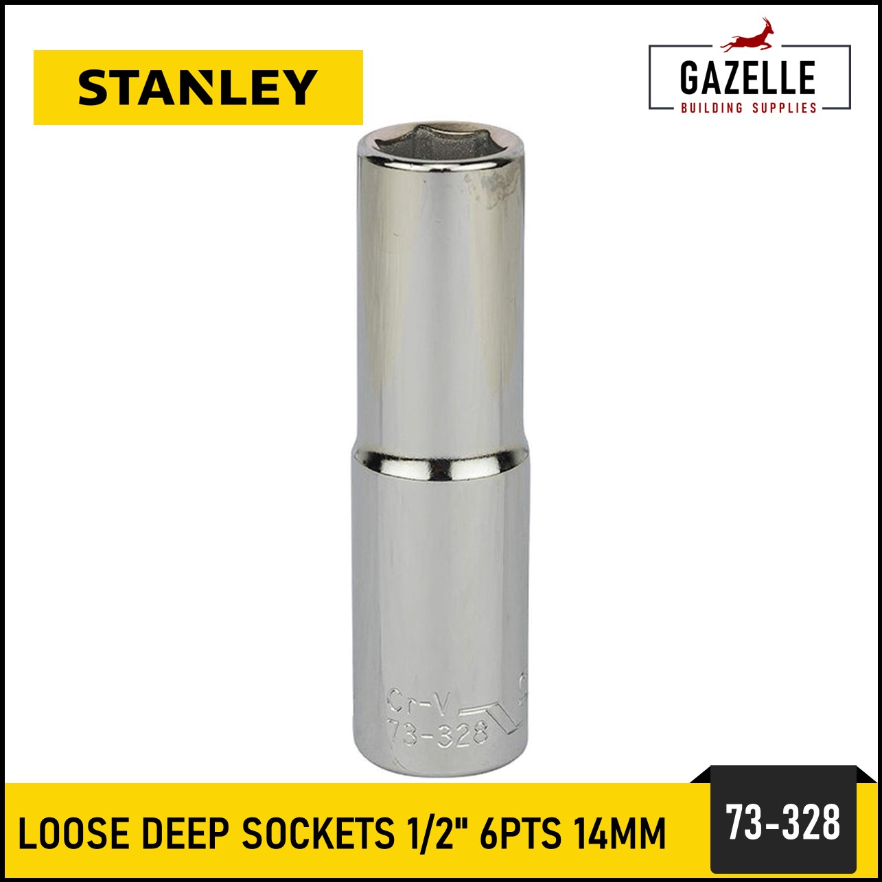 Stanley Loose Deep Sockets 1/2" 6Pts - 10MM to 32MM | Lazada PH