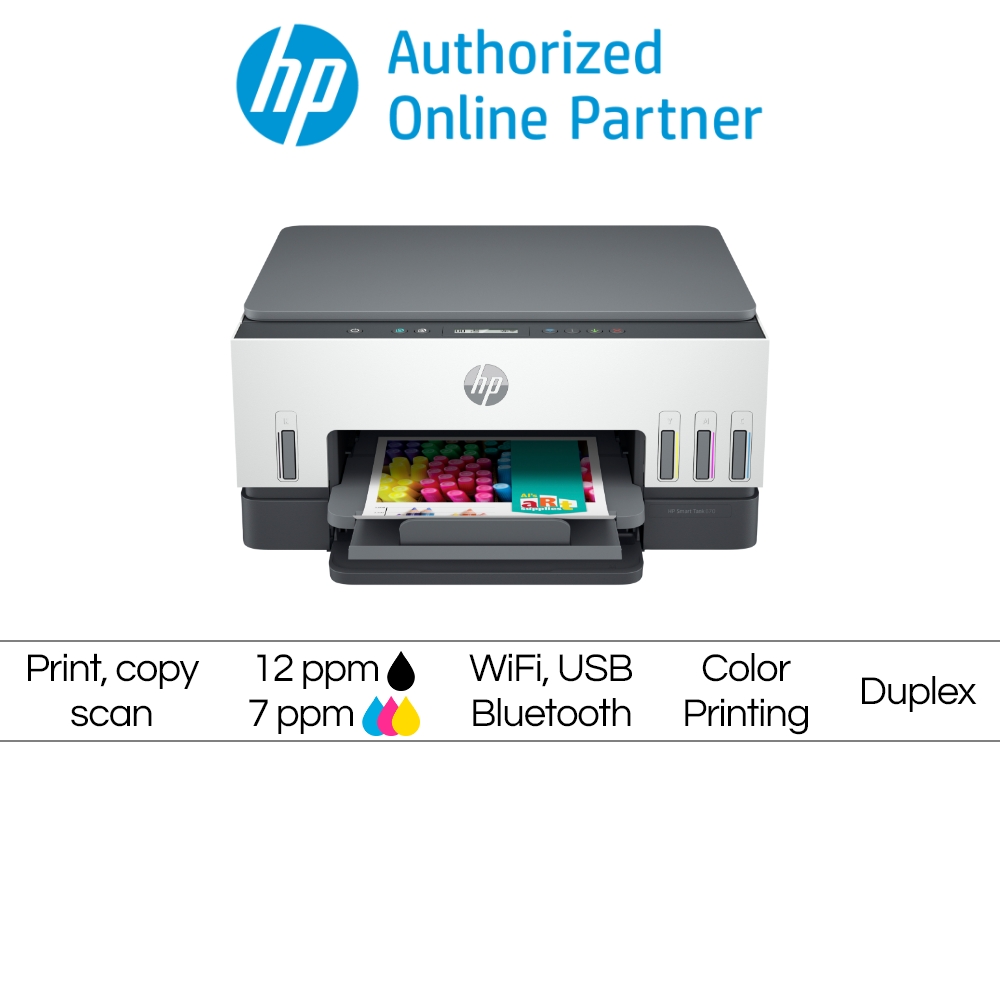 Hp Smart Tank 670 Wireless All-in-One Printer | Lazada PH