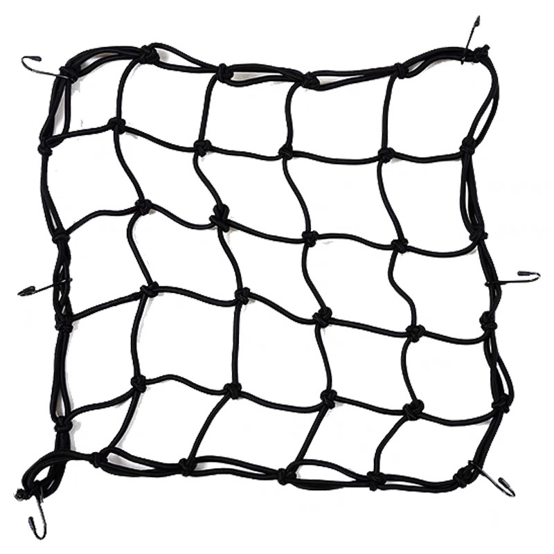 MEGATOP Motorcycle Cargo Net Luggage Rope Telescopic Elastic Helmet ...
