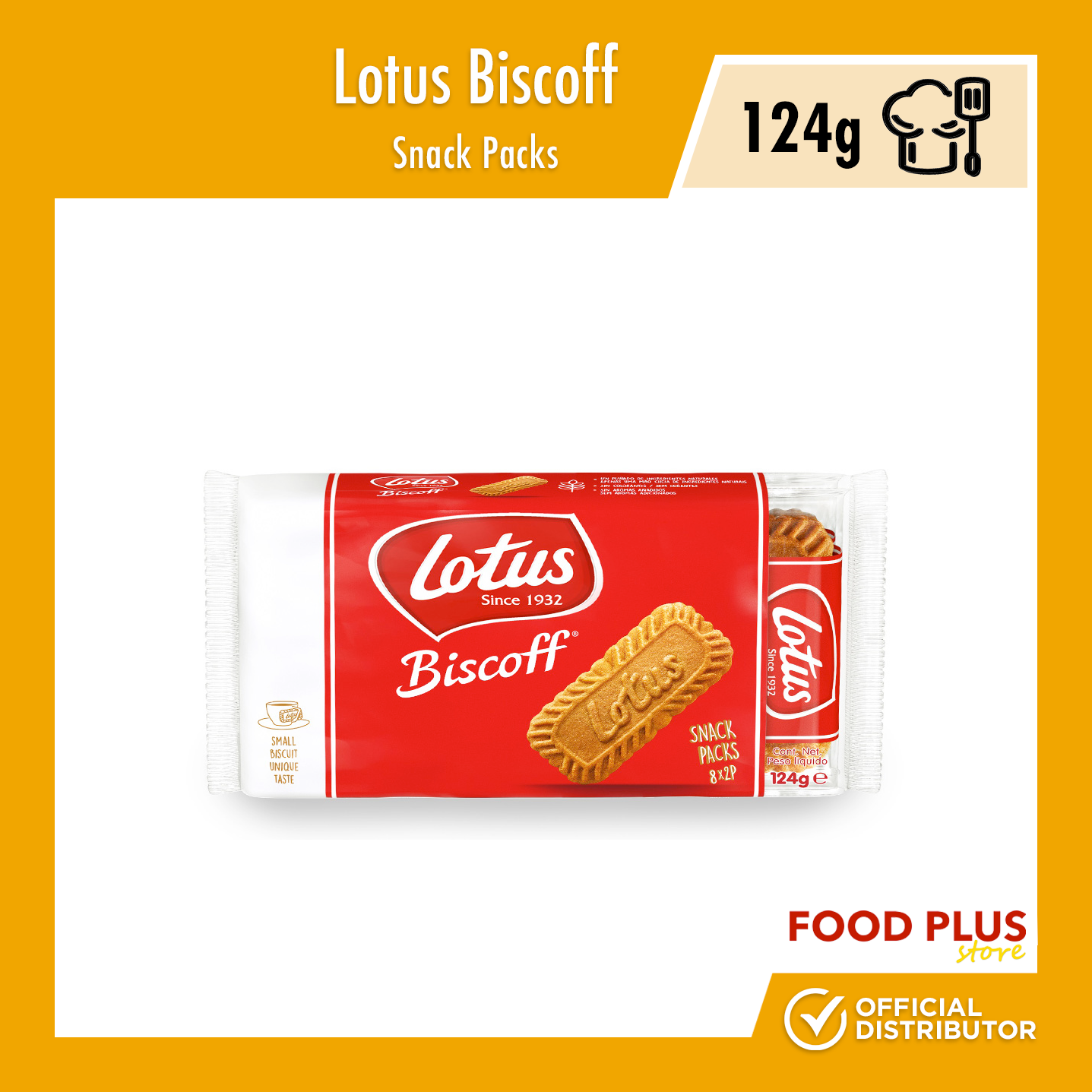 Lotus Biscoff Caramelized Biscuits (124g) | Lazada PH