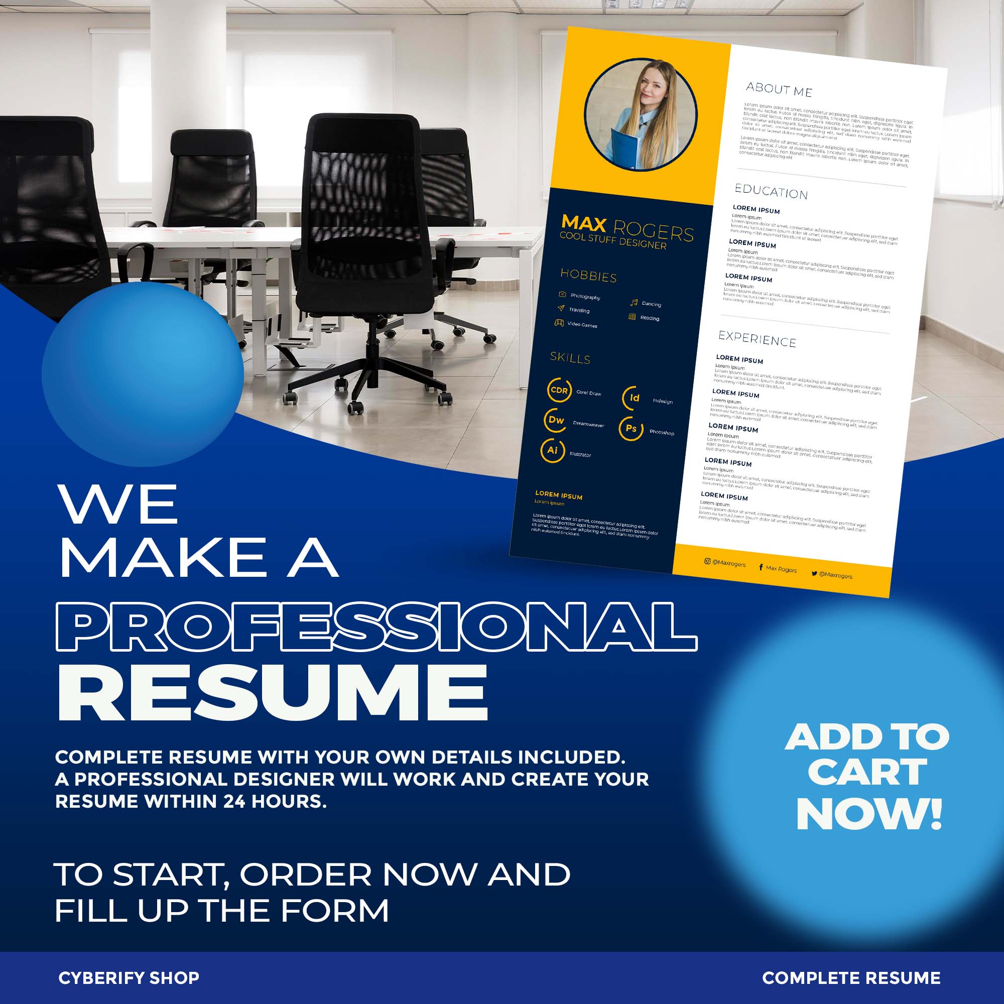 Resume Templates Design 5 (Easy to Edit with MS Word) | Lazada PH